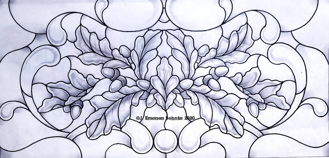 English Oak Transom - Etsy