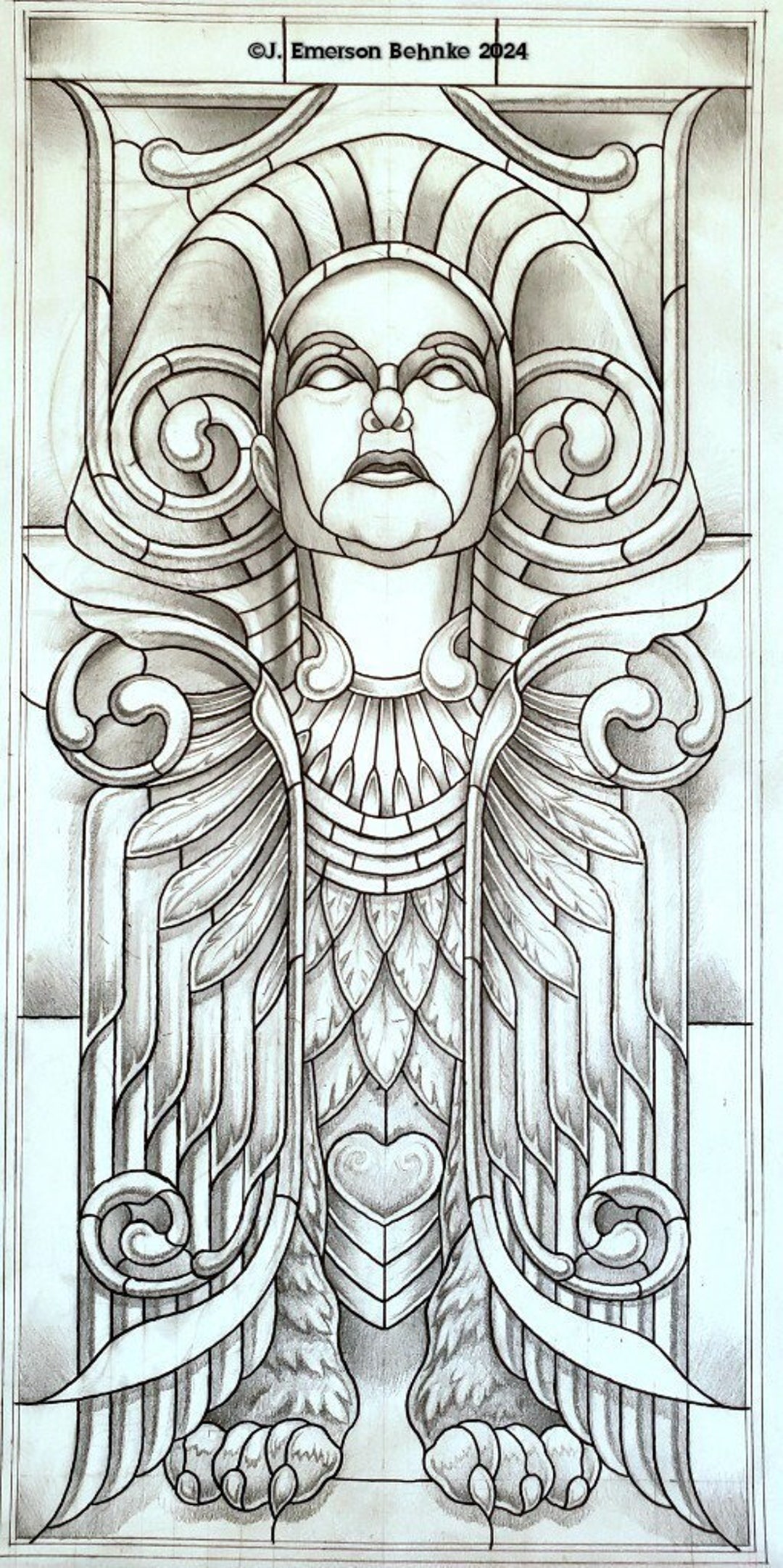 Art Deco Sphinx - Etsy