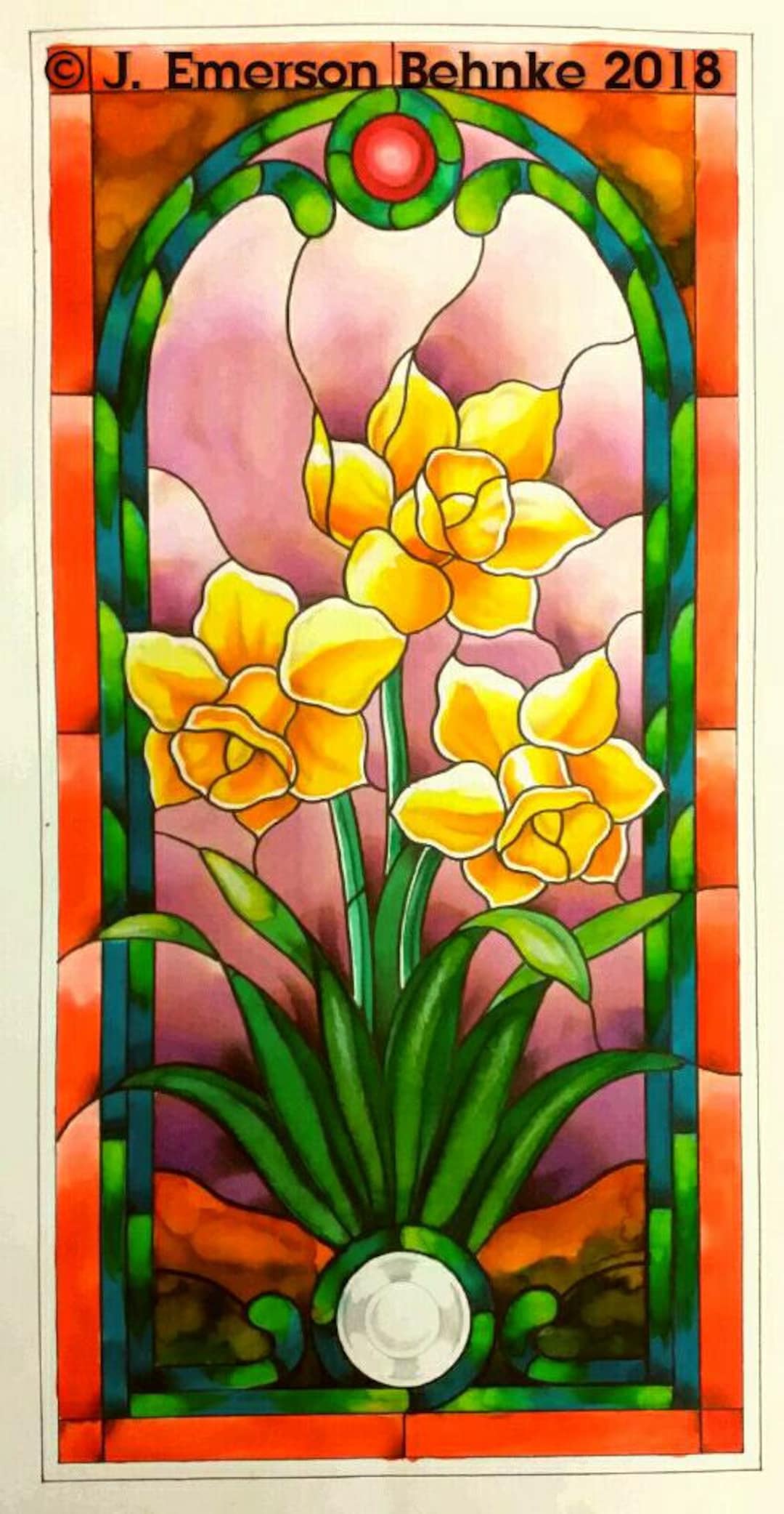 Daffodils ( DIGITAL. PDF ) - Etsy