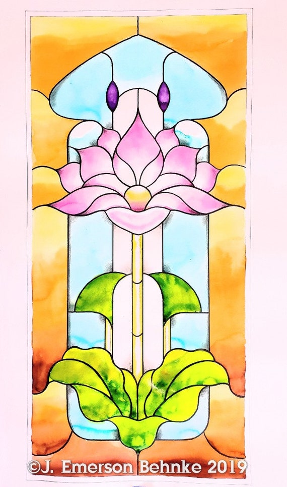 Student Pattern for Lead 4 lotus - Etsy