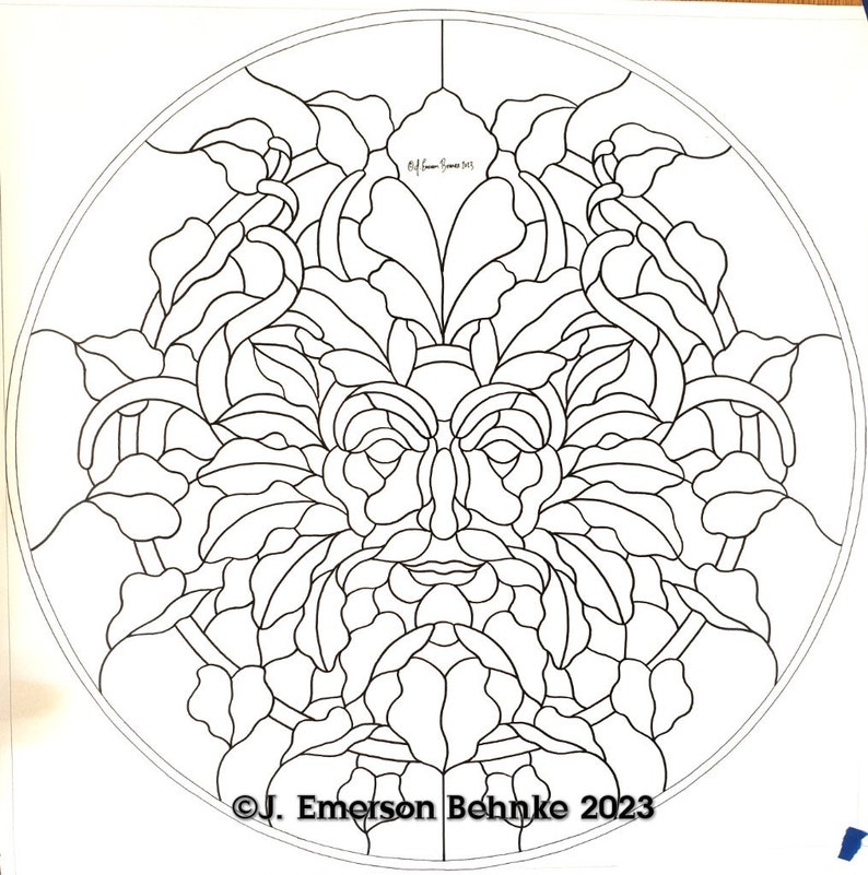 The Green Man digital.pdf - Etsy