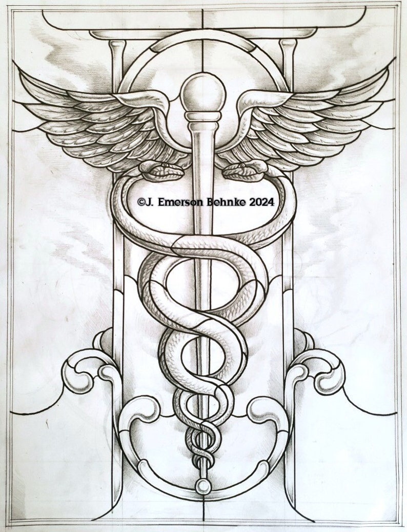 The Caduceus - Etsy