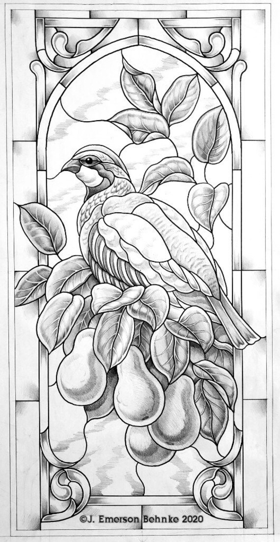 Partridge in a Pear Tree DIGITAL. PDF | Etsy