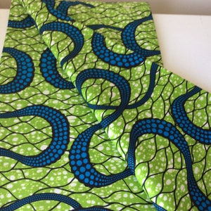 Royal Block Wax Print. - Etsy