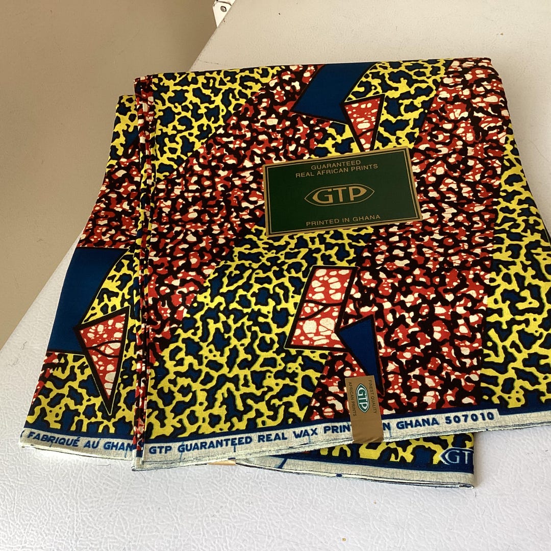 Authentic African Ghana GTP Wax Print. Adepa! - Etsy