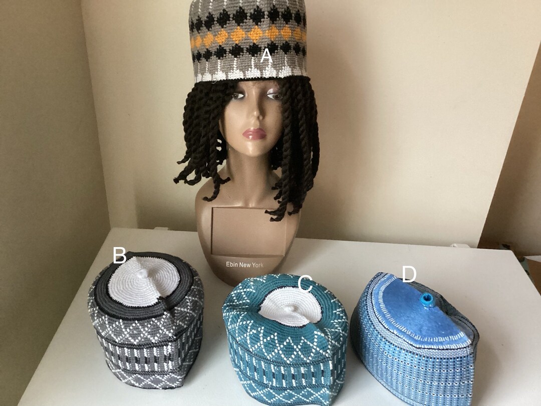Northern Ghana Kafi Cap/ Hausa Cap/ Nigerian Hat. - Etsy