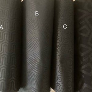 Quality Embossed African Print Black/ Brissi - Etsy