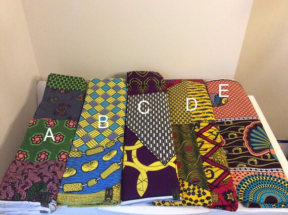 Authentic African Patch Work Wax Print - Etsy