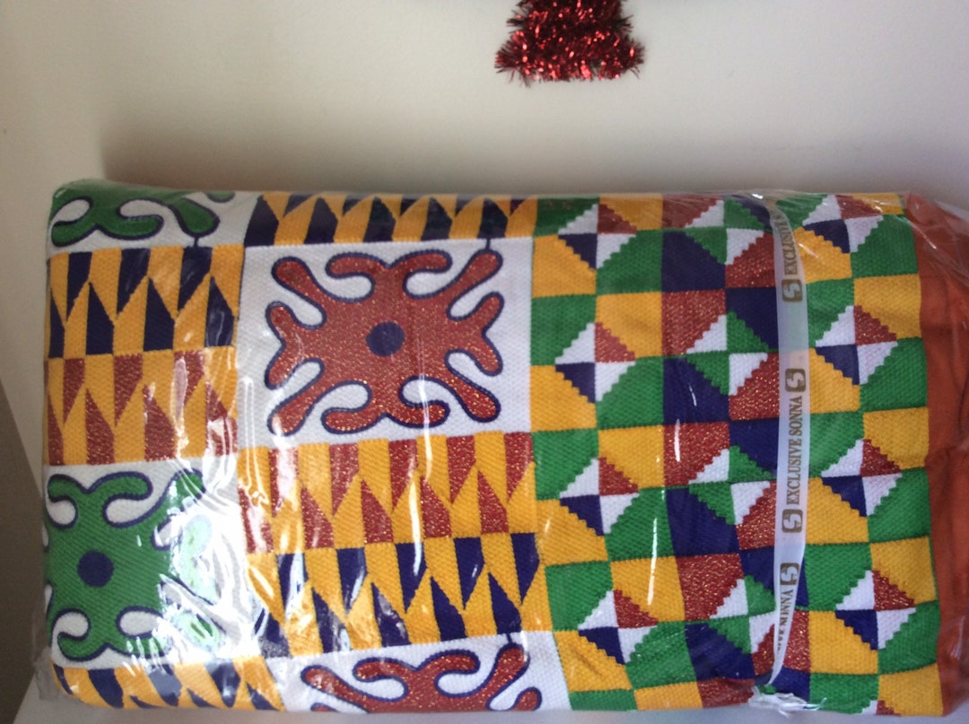 Exclusive Embroidered Obama Kente - Etsy