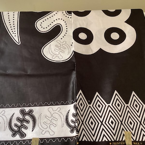 Sassy African Abstract Wax Print. - Etsy