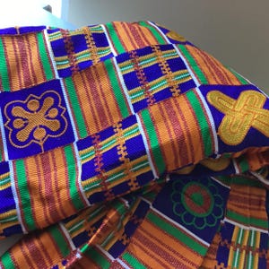 Exclusive Embroidered Obama Kente - Etsy