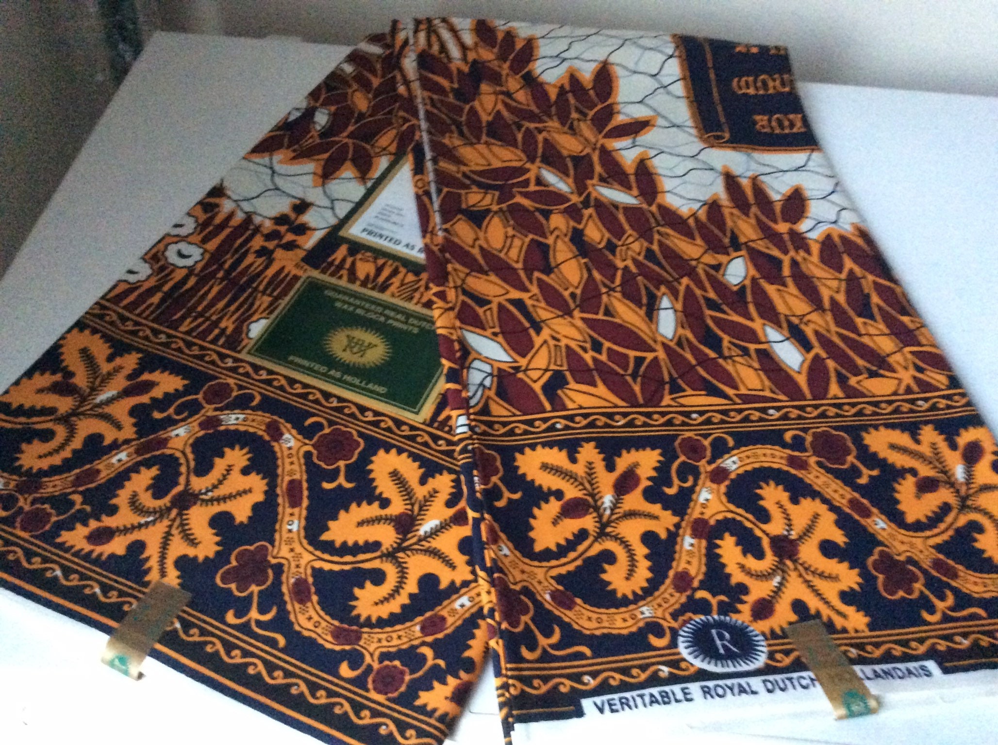 Royal Dutch Block Prints in African Designs. - Etsy