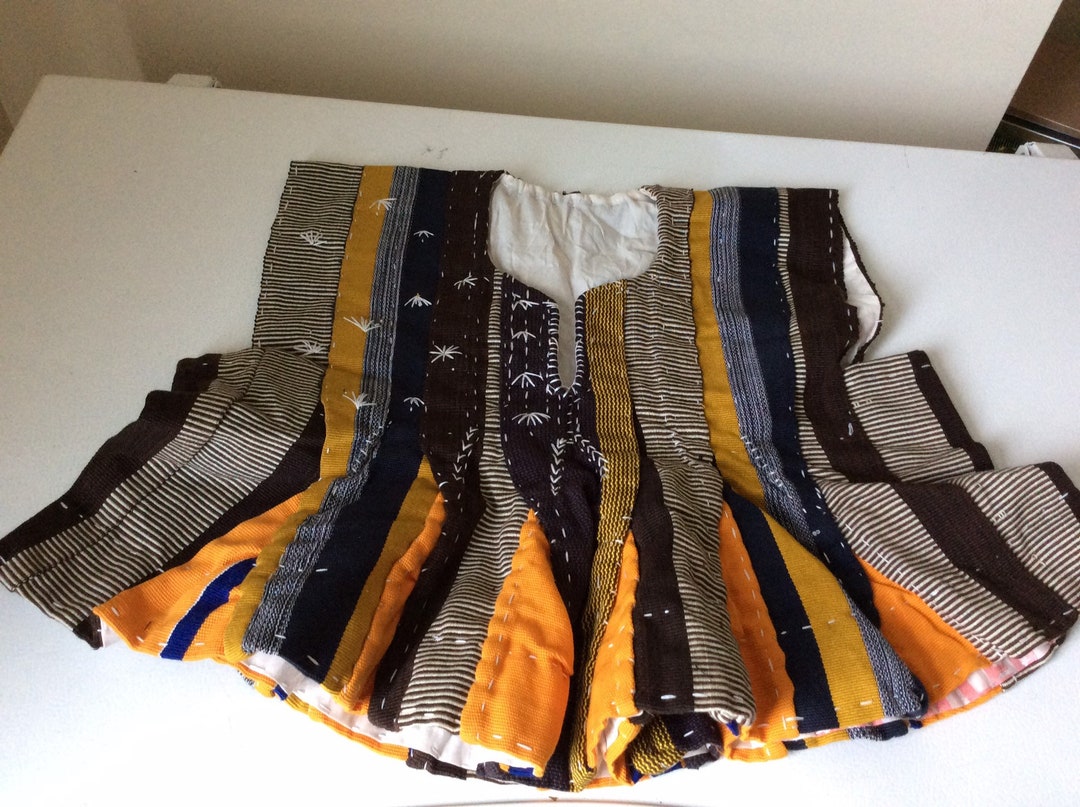 Authentic Hand Stitched Boys Batakari/ Fugu/northern Ghana Traditional ...