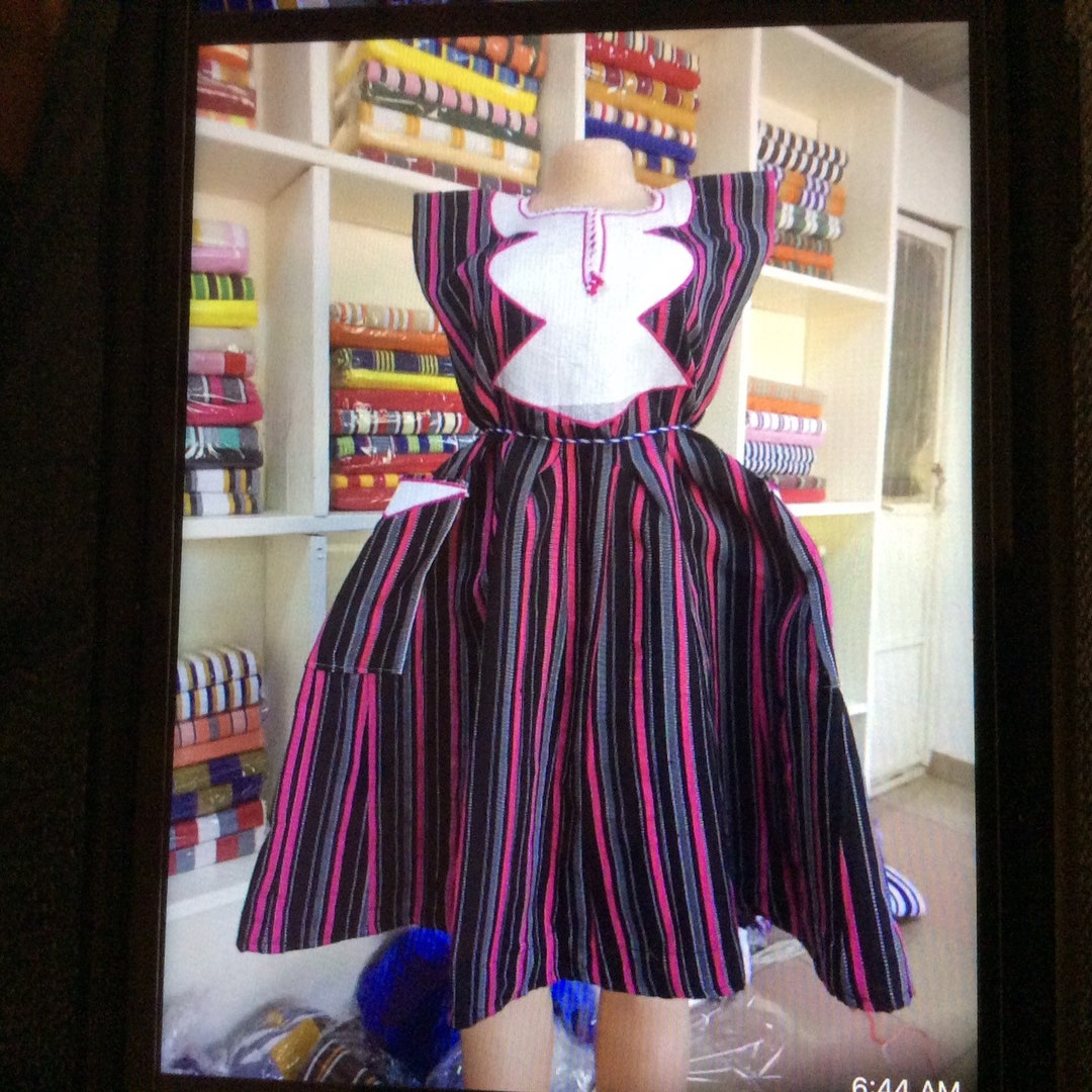 Northern Ghana Fugu Dress/ Bolga Kente/ Heritage/ Traditional / Women ...