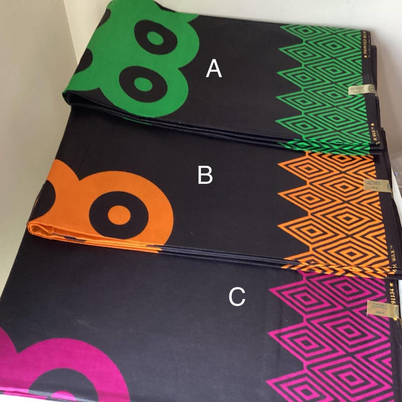 Sassy African Abstract Wax Print. - Etsy