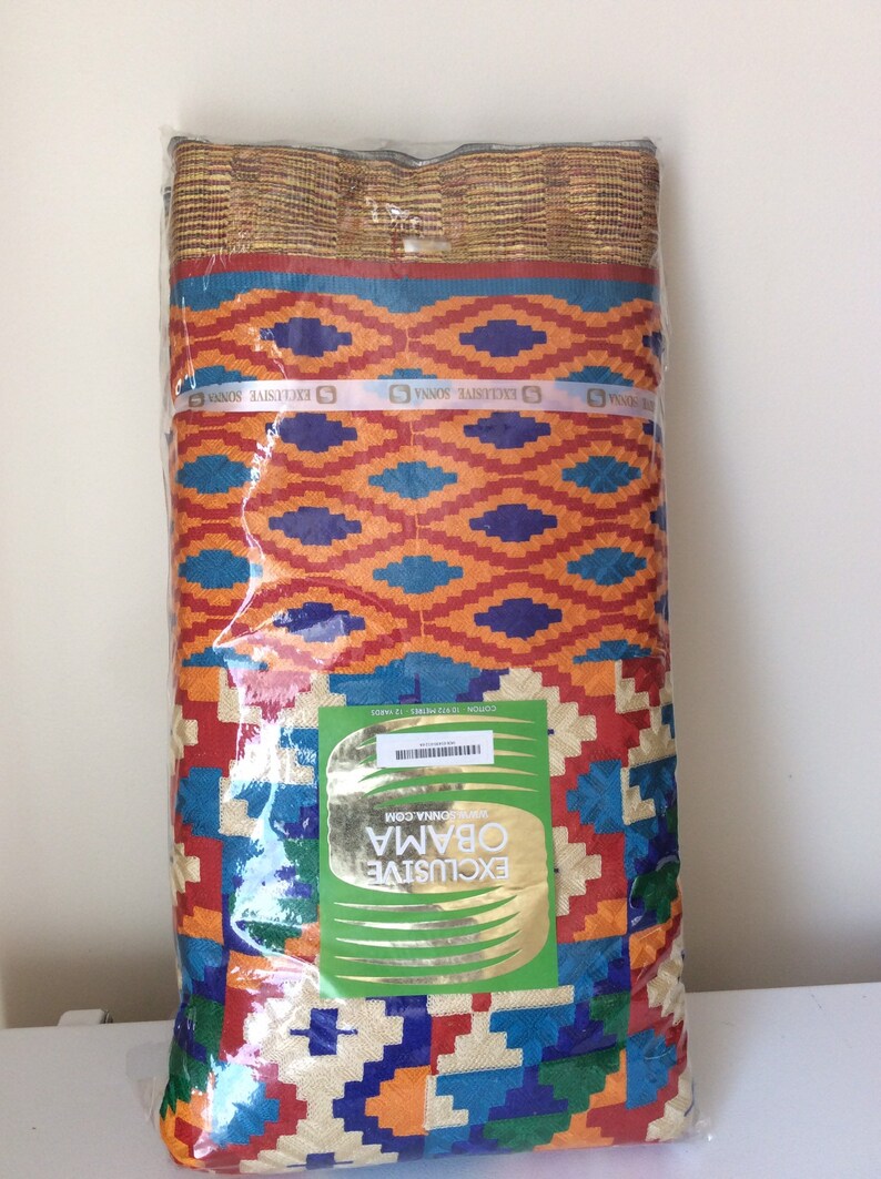Exclusive Obama Kente Fabric - Etsy
