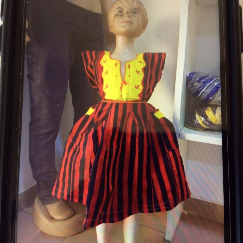 Girls Fugu/ Batakari Dress - Etsy