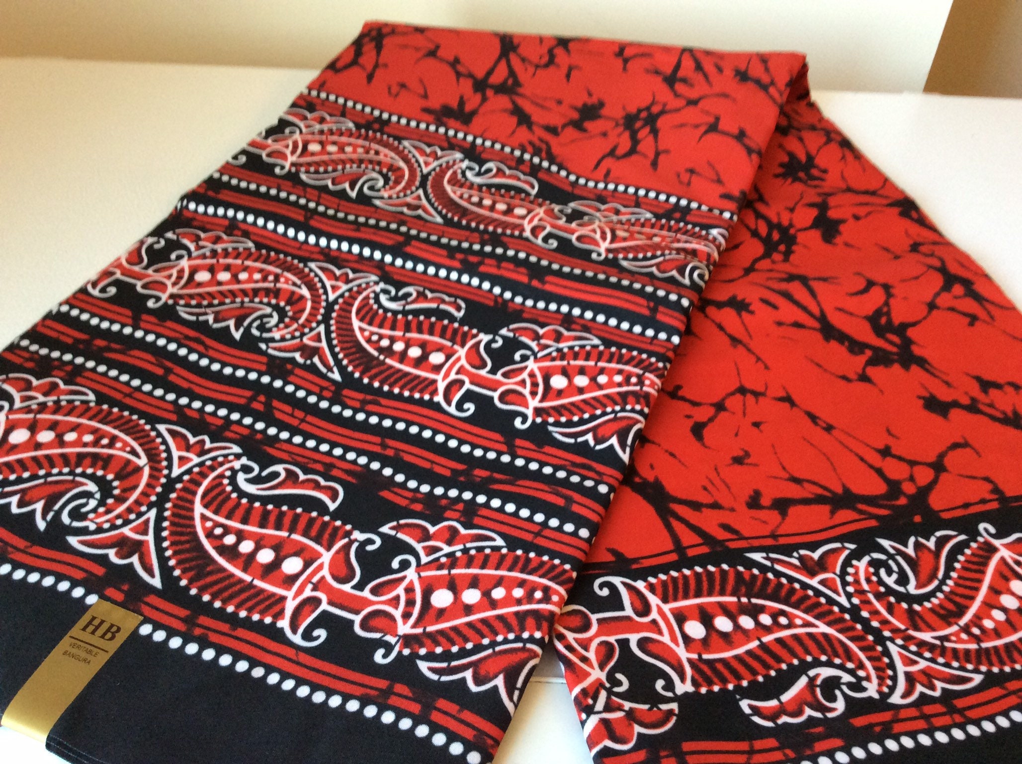 Super Wax Print in Batik Design. - Etsy