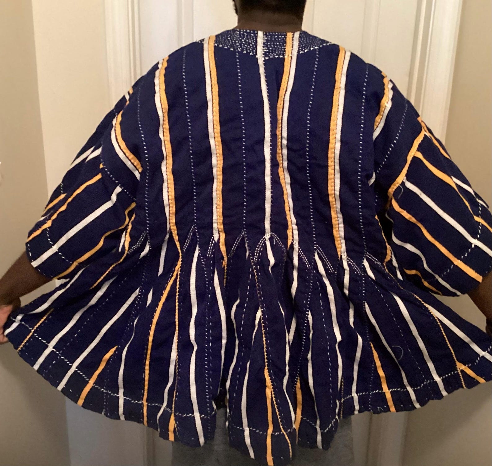 Hand Stitched Batakari Fugu Smock With Hat: Northern Ghana Wear - Etsy