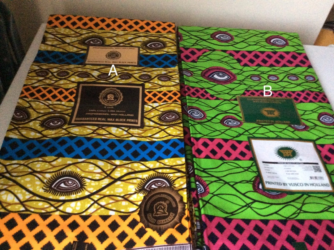 Guaranteed Dutch Block / Holland Wax Print - Etsy