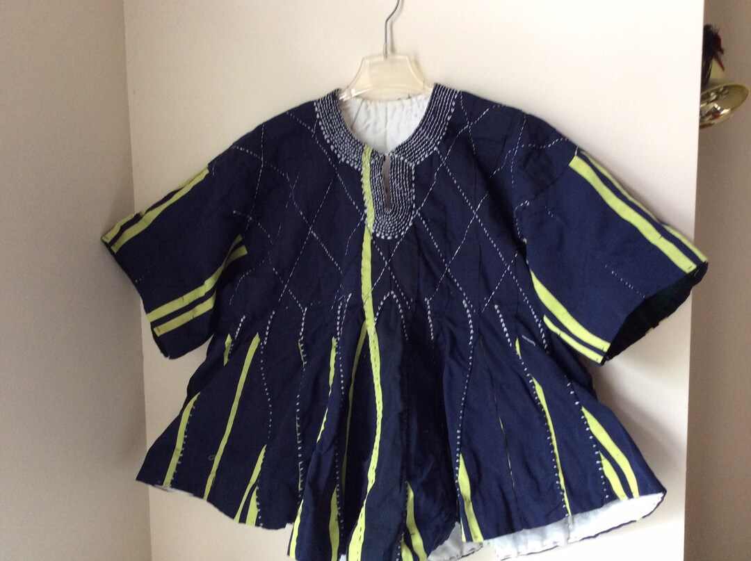 Authentic Batakari/ Fugu With Side Pockets. High-quality Hand-woven ...