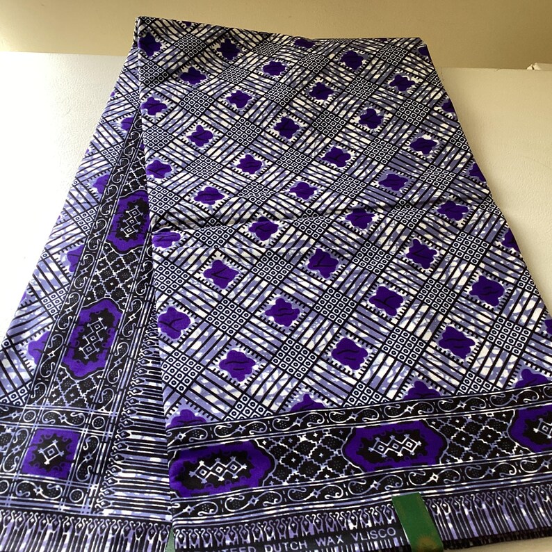 Dutch Wax Block Print: Veritable Hollandias Vlisco, 100% Cotton - Etsy