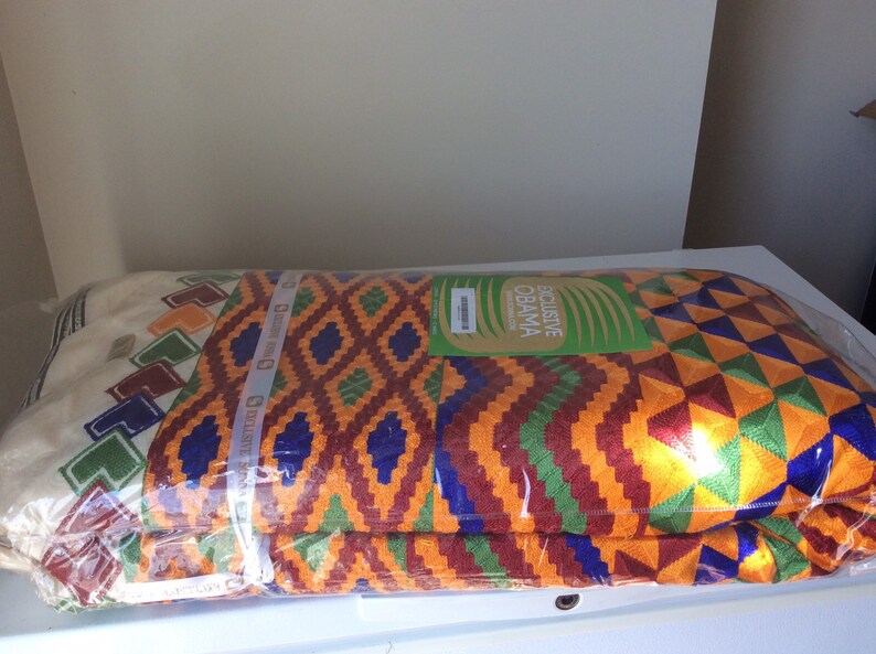 Exclusive Obama Kente Fabric - Etsy
