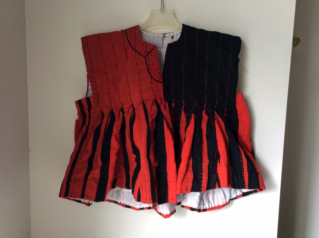 Red and Black Batakari Fugu for 10-12year - Etsy