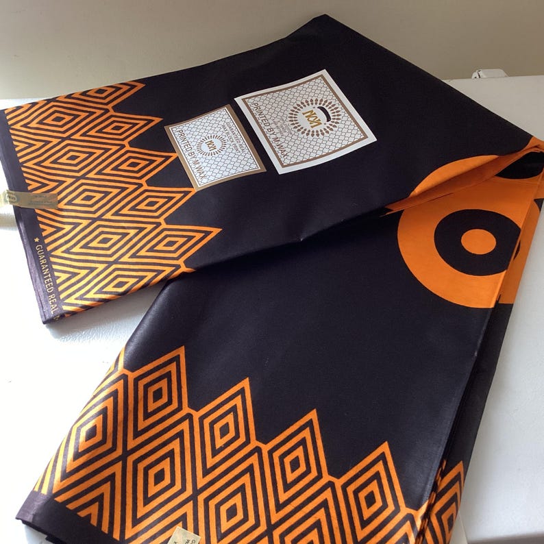 Sassy African Abstract Wax Print. - Etsy