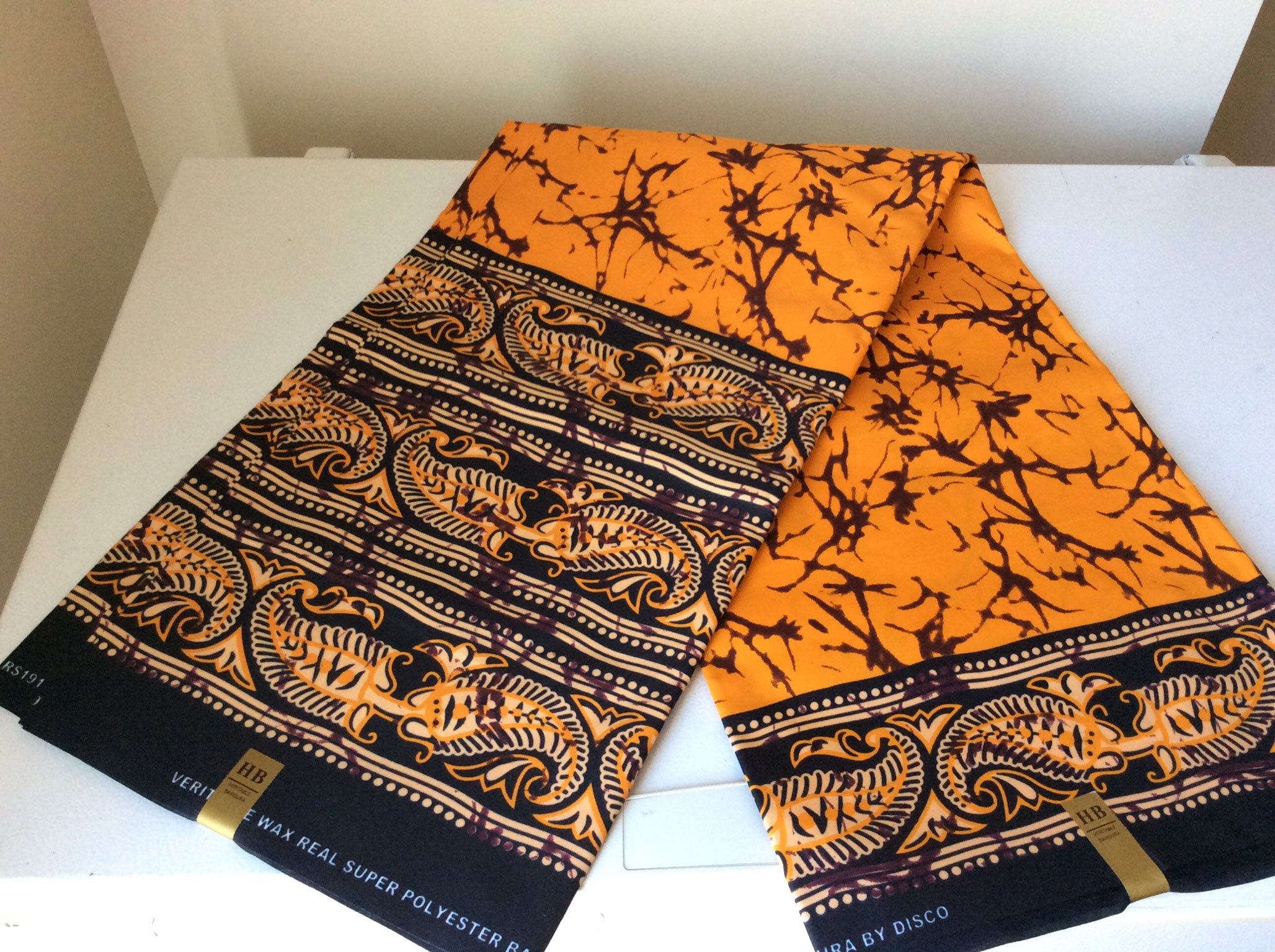 Super Wax Print in Batik Design. - Etsy