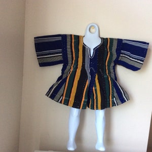 Authentic Hand Stitched Northern Ghana Batakari/ Fugu Smock for Boys 5 ...