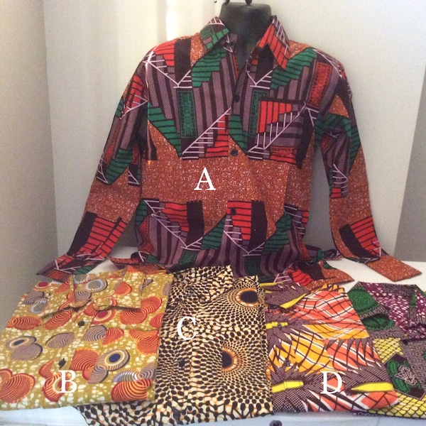 Ankara Shirt - Etsy