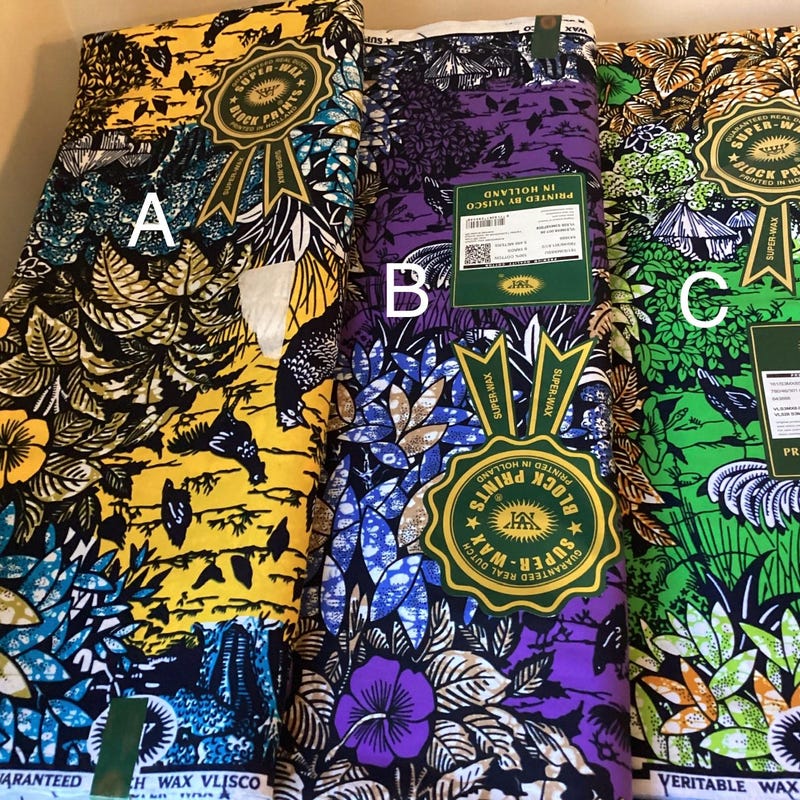 African Wax Vlisco - Etsy