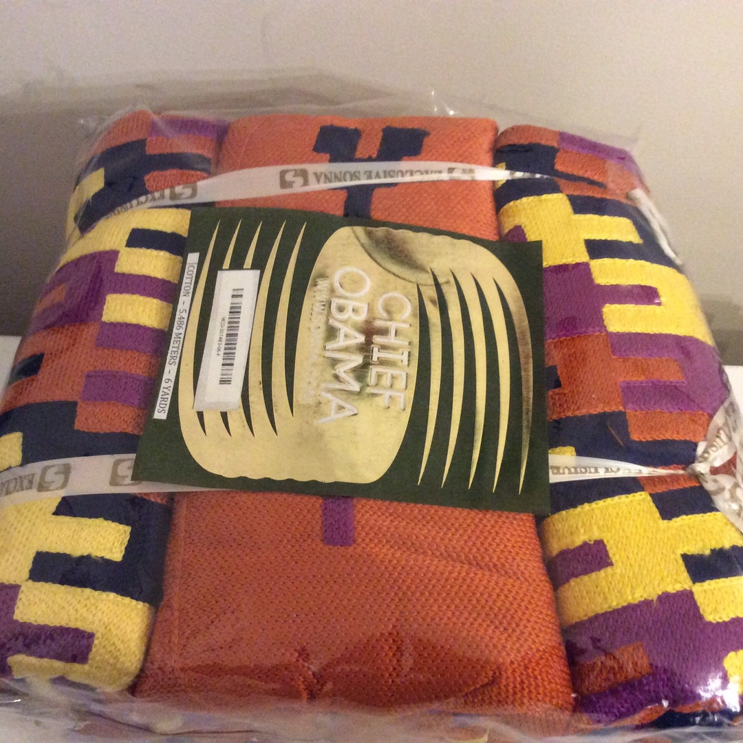 Couture Chief Obama Kente. /6 Yards - Etsy