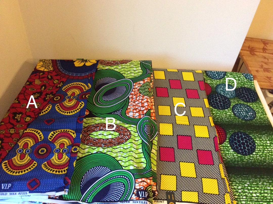 Authentic African Patch Work Wax Print - Etsy
