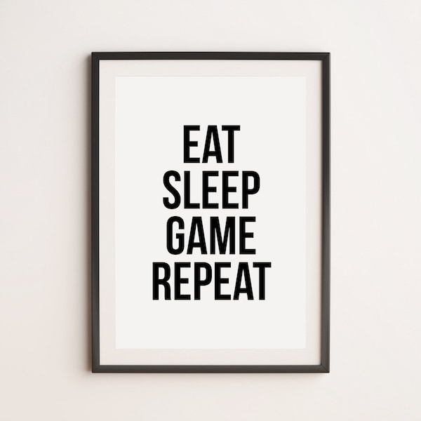 Eat Sleep Repeat - Etsy UK