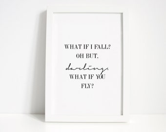 What If I Fall | Etsy