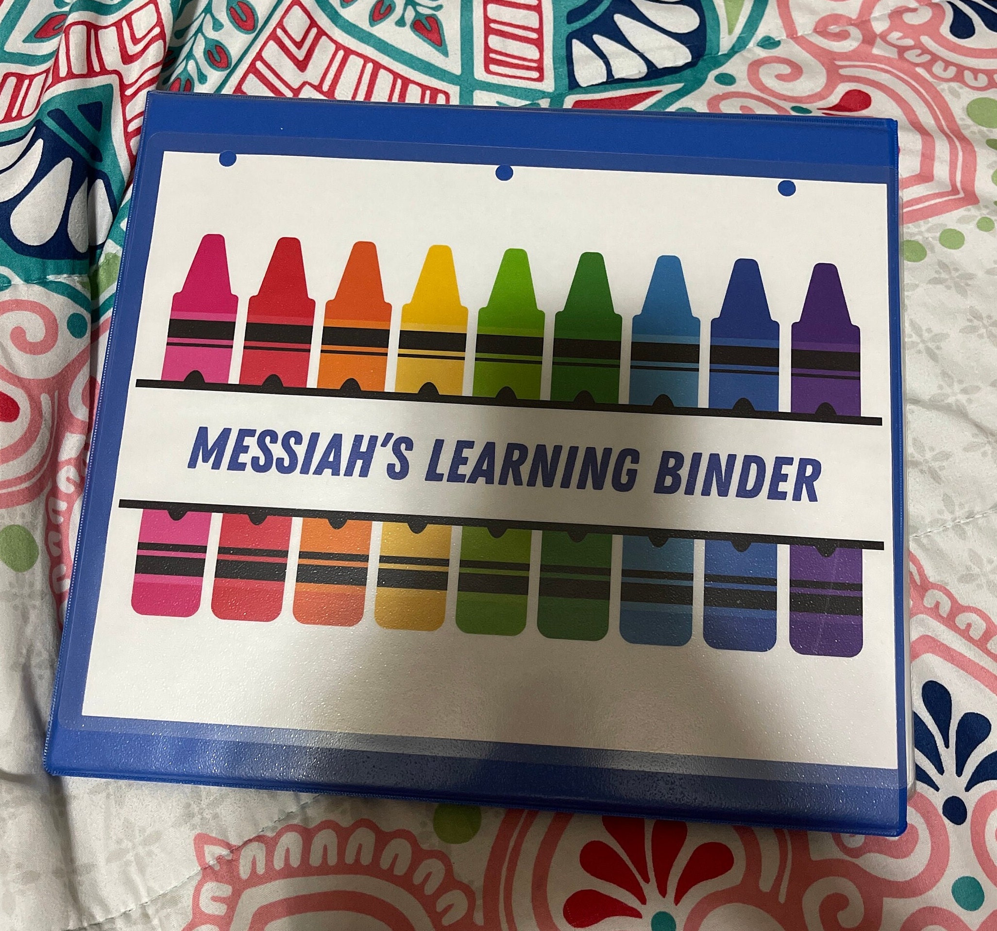 Preschool Learning Binder Toddler Kindergarten Busy Book Learning - Etsy