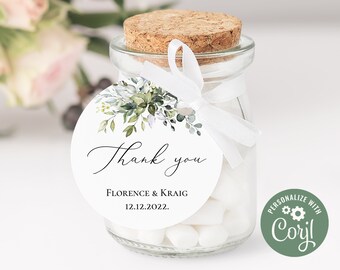 Round Gift Tags | Etsy