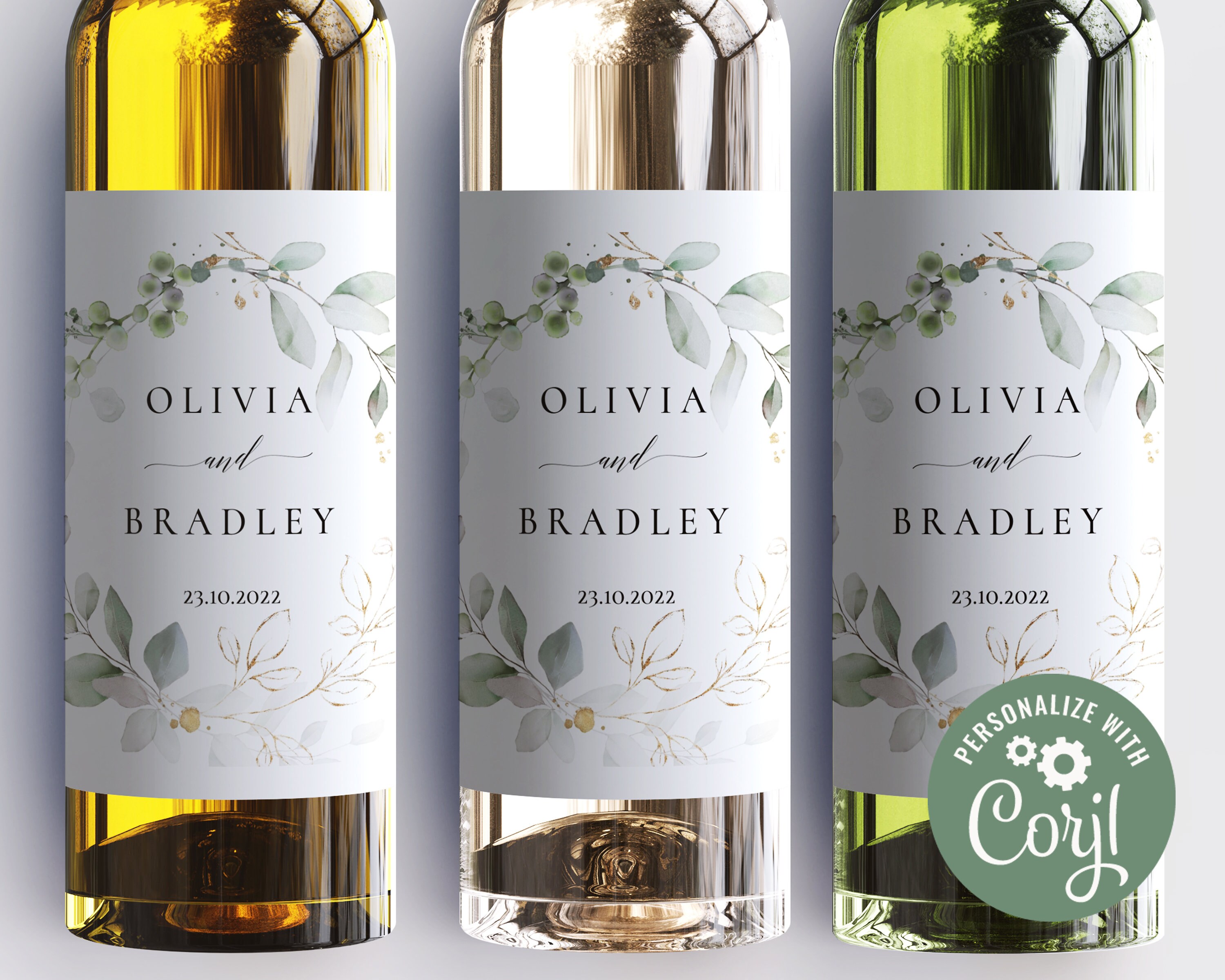 Wine Label Template Editable Wine Label Wine Bottle Labels | Etsy