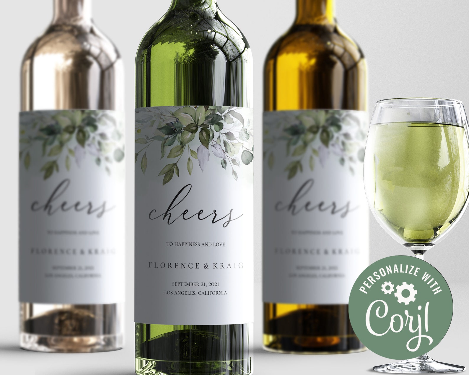 Wine Label Template Editable Wine Label DIY Wine Bottle | Etsy Canada