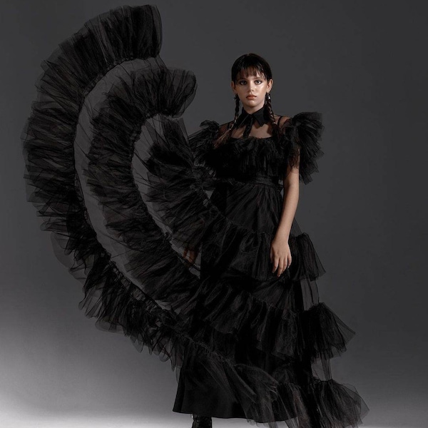 Wednesday Addams Prom Dress - Etsy