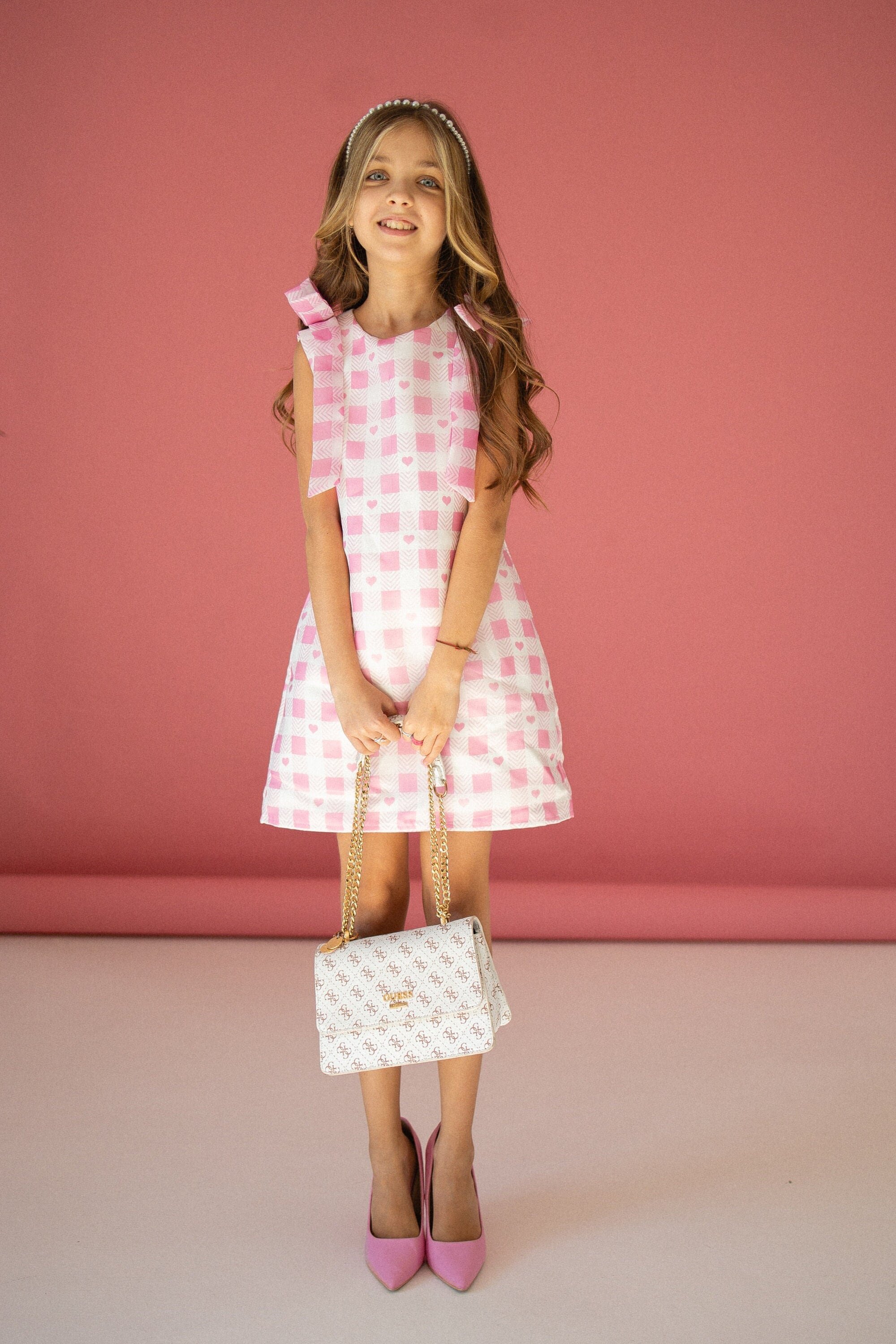 Pink Barb Dress for Girls Boutique Outfit - Fairy Tale Toddler Flower ...