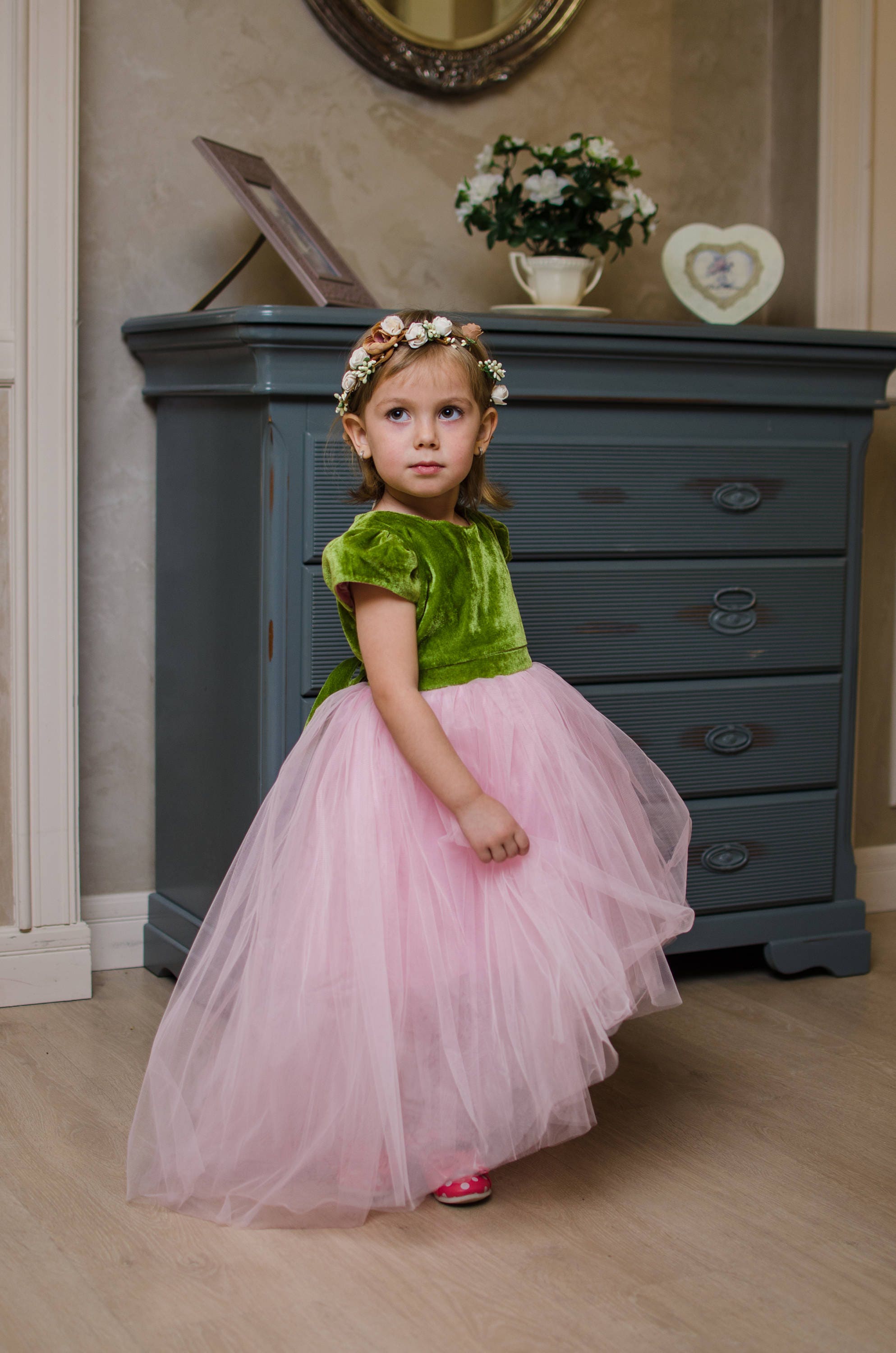 Buy Pink Dress For 3 Year Old In Stock
