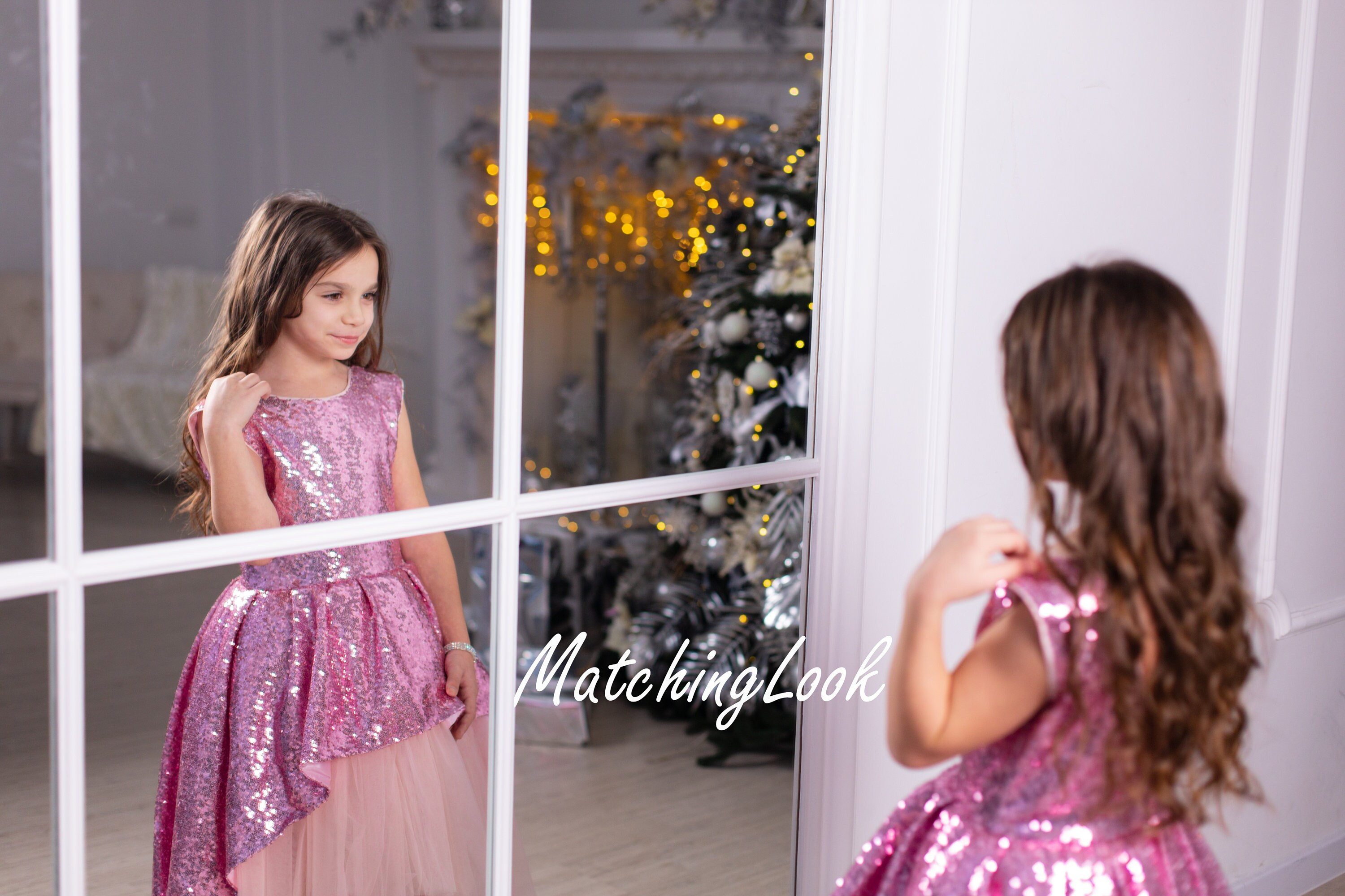 Sequin Tutu Dress, Princess Dress With Train, Princess Dress, Pink ...