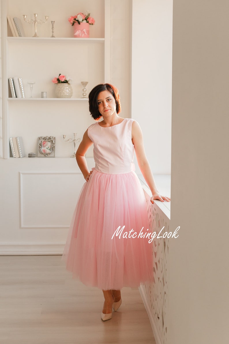 Toddler Party Dress, Pink Girl Dress, High Low Dress, 1st Birthday ...