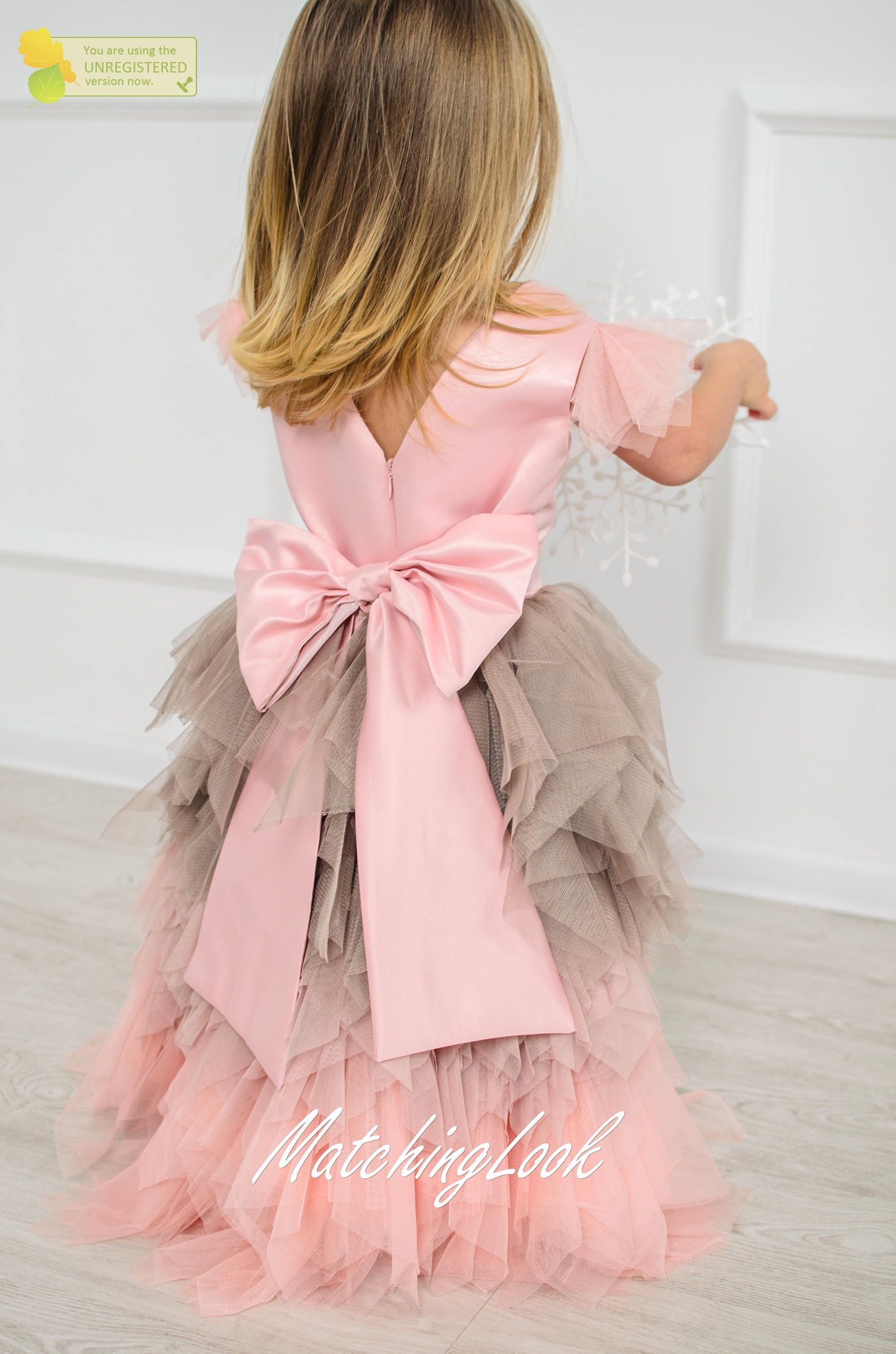 Baby Girl Dress Birthday Dress 5 Year Old Girl Tulle Dress | Etsy