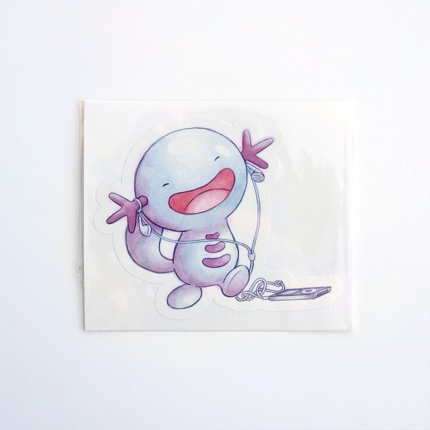 Wooper Vinyl Sticker - Etsy