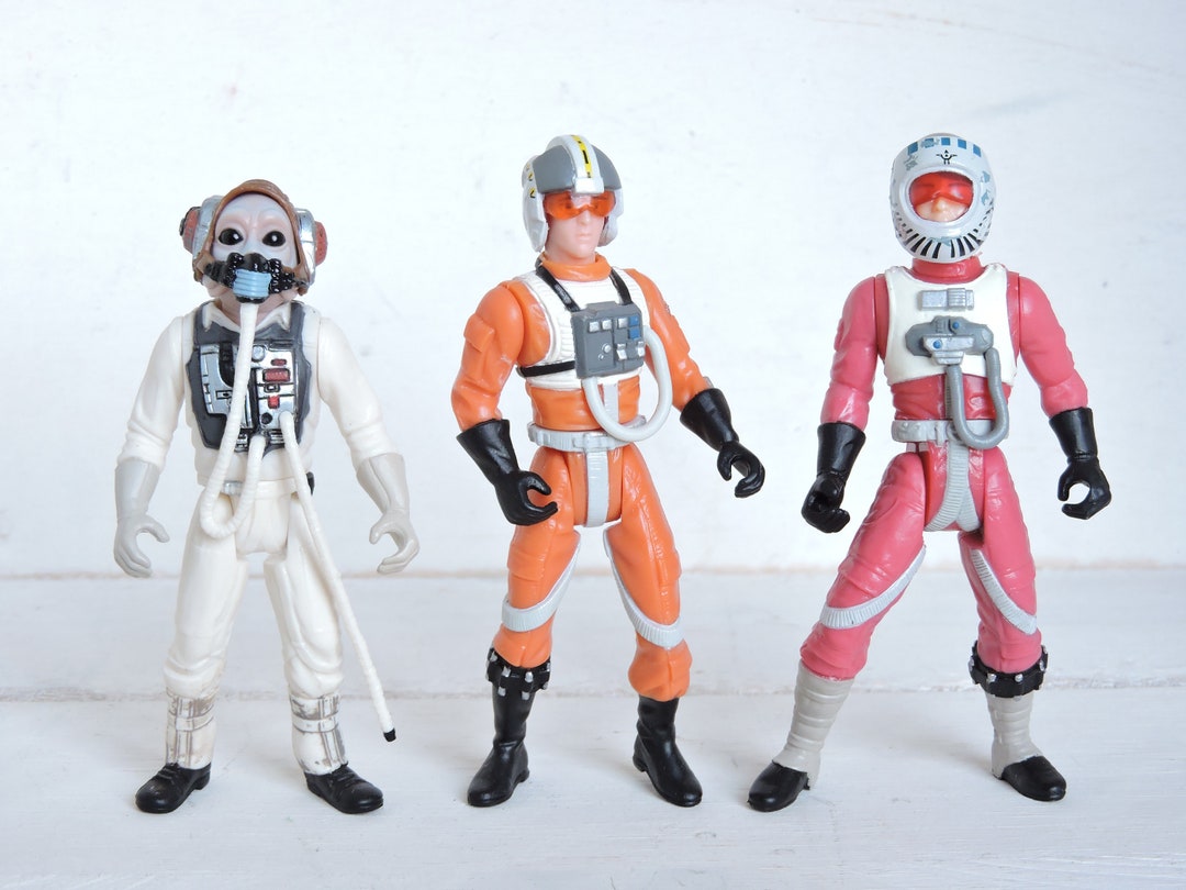 Star Wars "cinema Scenes" Action Figure 3 Pack - Rebel Pilots - Ten Numb, Wedge Antilles, Arvel ...
