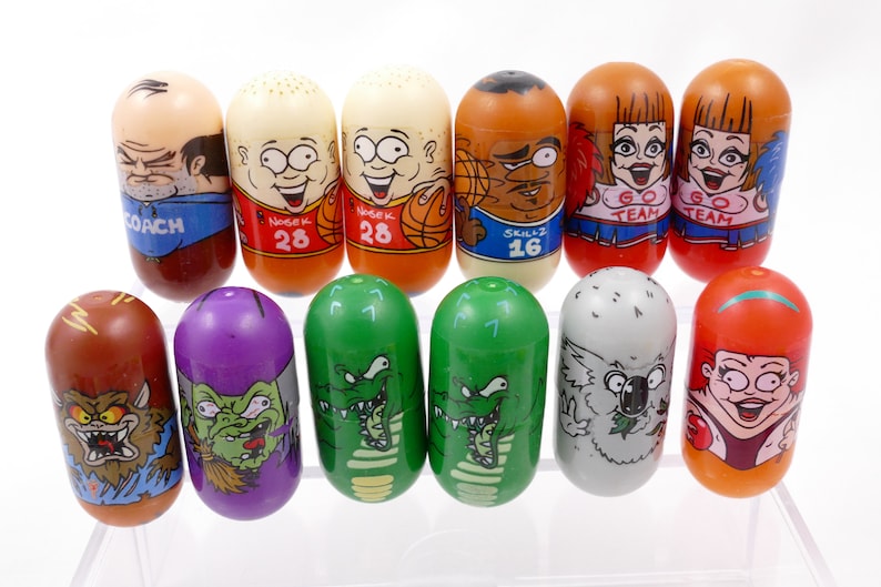 Lot of 70 Mighty Beanz Collectible Bean Toys Assorted Mighty Beanz ...